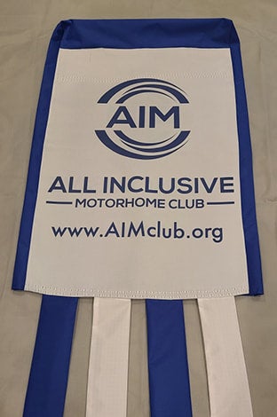 AIM Club Logo (Fits One Mirror) | Colorful Accents