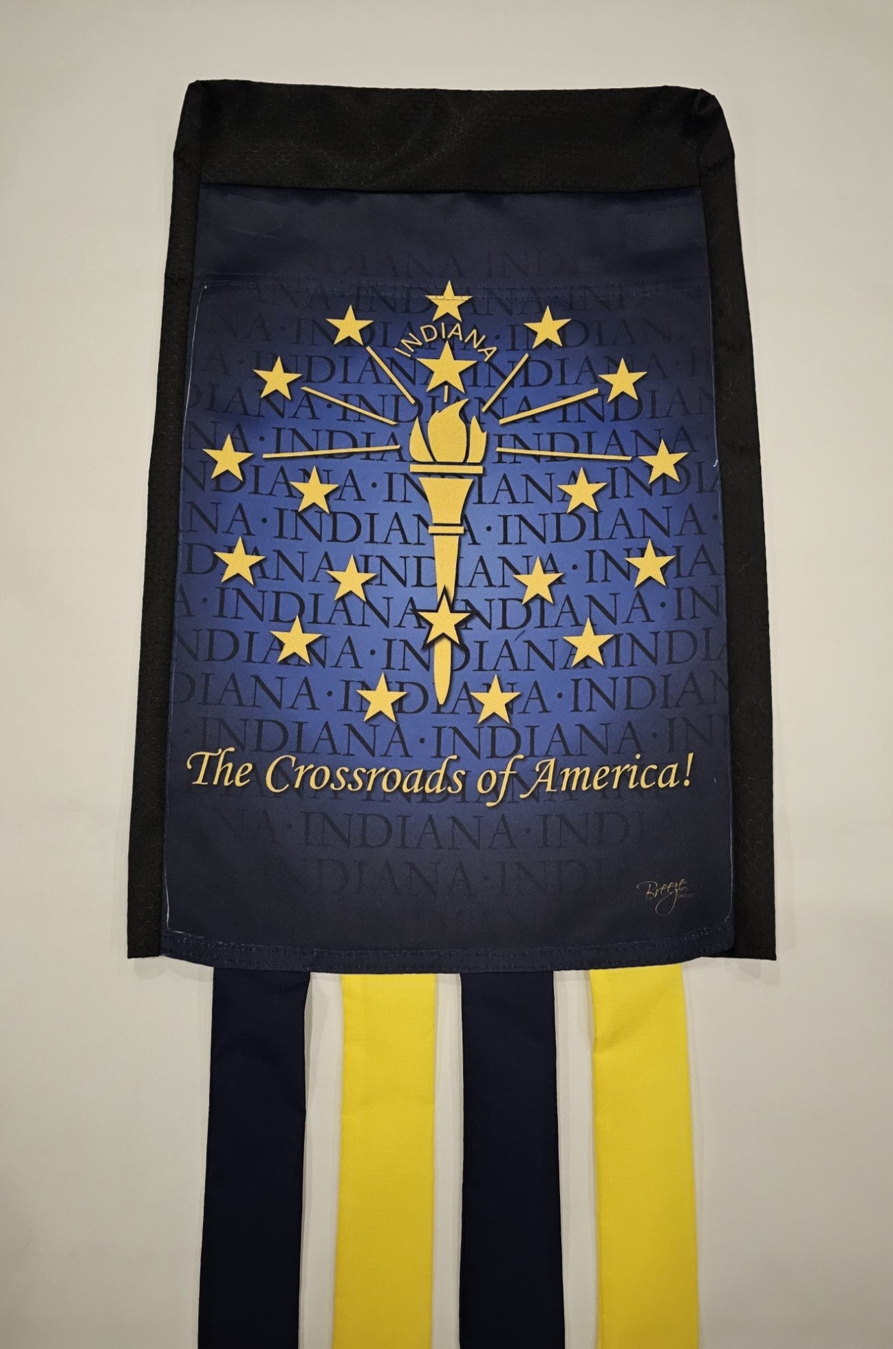 Indiana State Flag (Fits One Mirror) | Colorful Accents