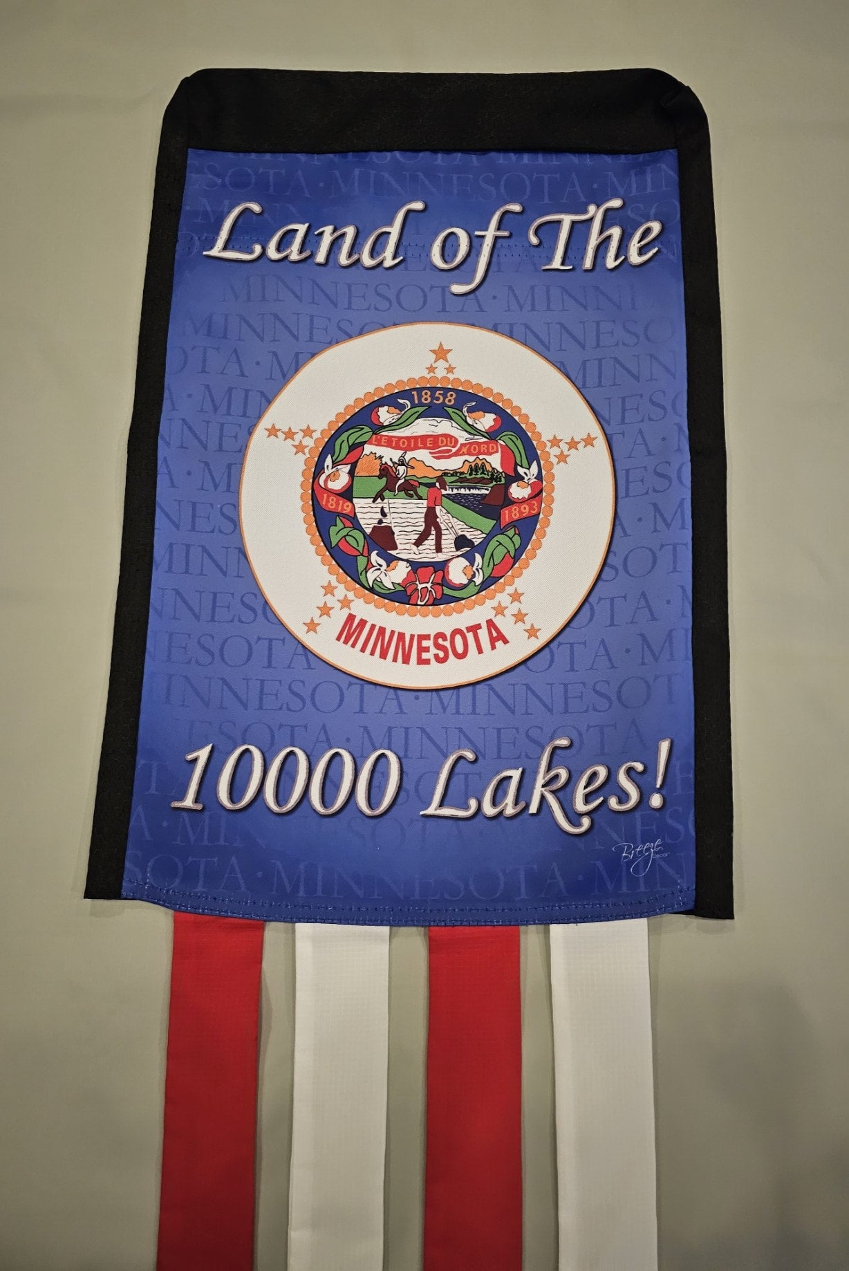 Minnesota State Flag (Fits One Mirror) | Colorful Accents